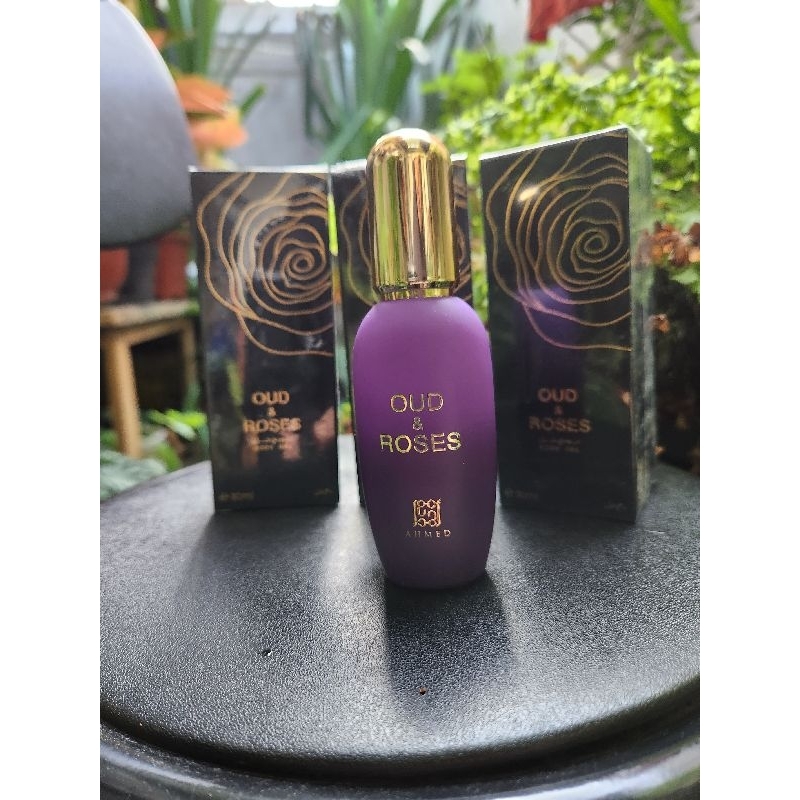 Jual Oud And Roses Perfumed Gel 20 ml by Ahmed Al Maghrebi UAE | Shopee ...