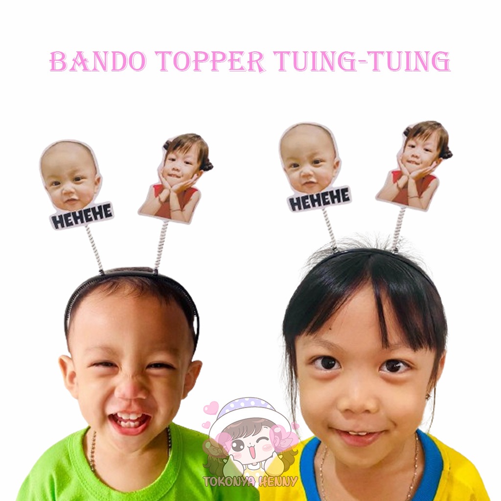 Jual BANDO TOPPER TUING TUING BANDO Tuing Tuing Costum Foto Happy ...