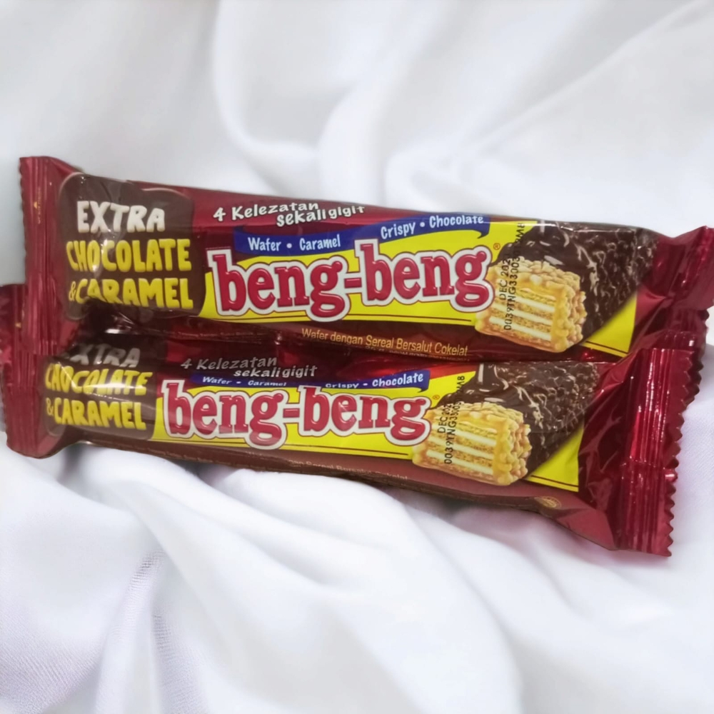 Jual Beng Beng Wafer Chocolate Caramel 1 PCS | Shopee Indonesia