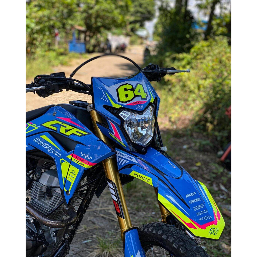 Jual Decal Sticker CRF150L/DTX/KLX BF-KLX Gordon-WR155 Full Body ...