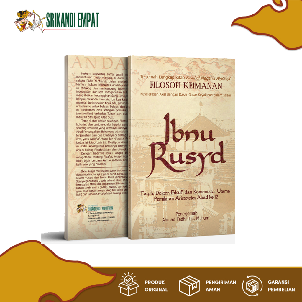 Jual Srikandi Empat - Buku Ibnu Rusyd: Keselarasan Akal dan Dasar-Dasar ...