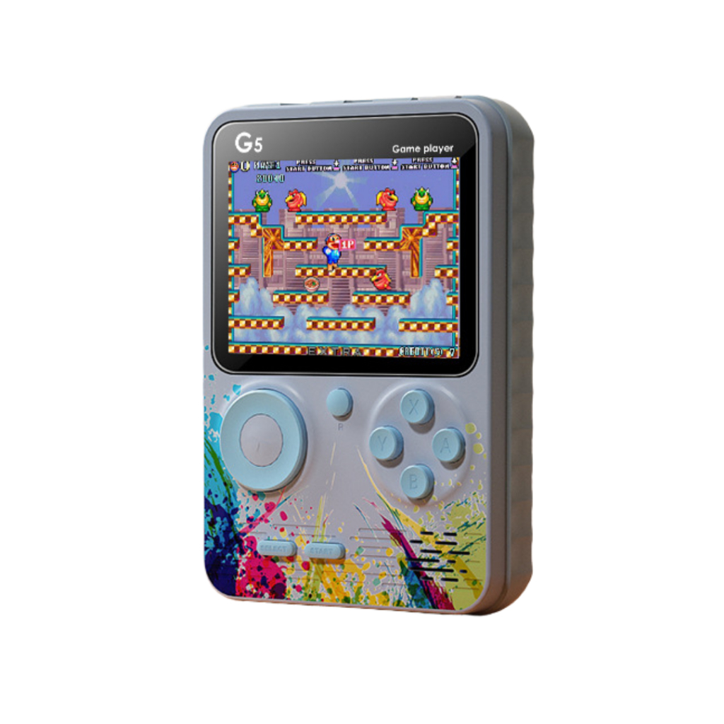 Jual UPLU Gameboy Retro Gimbot Mini Portable 500 in 1 Games Console ...