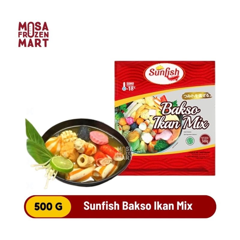 Jual Sunfish Bakso Ikan Mix 500 G | Dumpling Steamboat Suki Mix ...