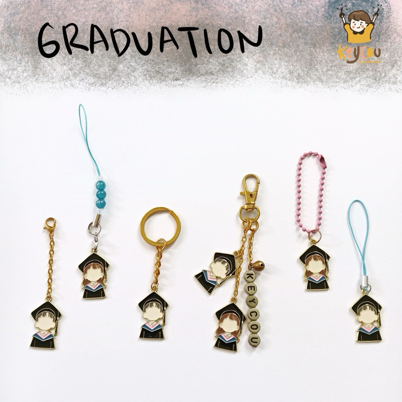 Jual Graduation Gift - Gantungan Kunci/HP Topi Toga kelulusan | Shopee ...