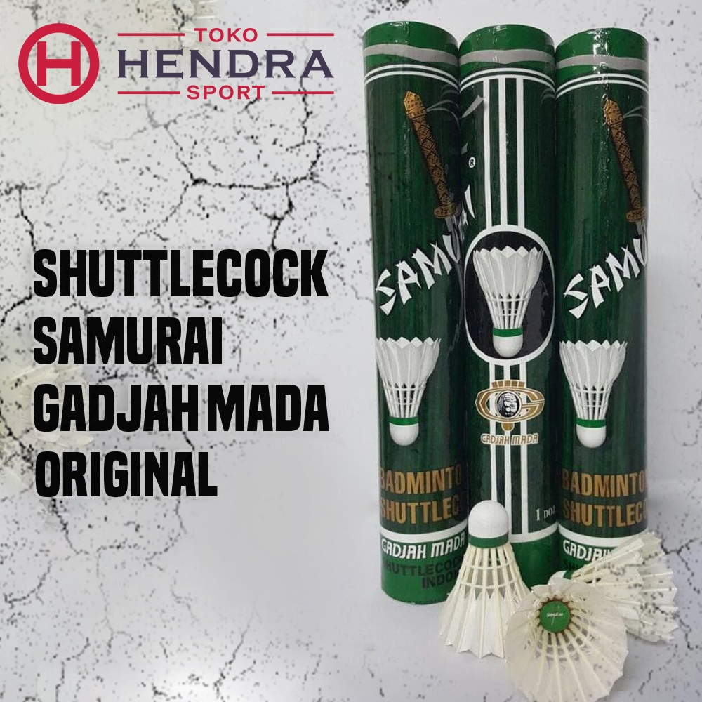 Jual Shuttlecock Samurai Hijau Gadjah Mada Original | Shopee Indonesia