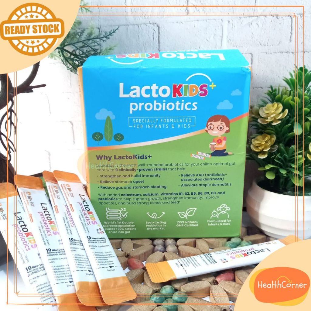 Jual LactoKids Probiotics / Kids Probiotic - Probiotik Anak | Shopee ...