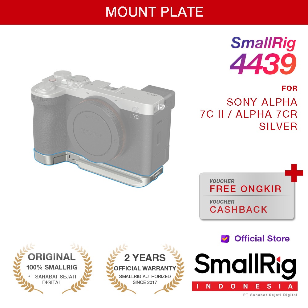 Jual SmallRig Bottom Mount Plate for Sony Alpha 7C II / Alpha 7CR ...