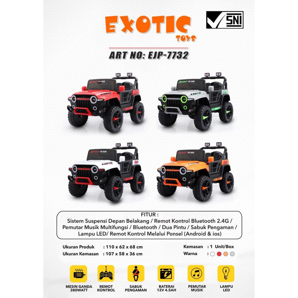 Jual Mobil Aki Exotic Jeep JIMMY Mainan Mobil Anak | Shopee Indonesia
