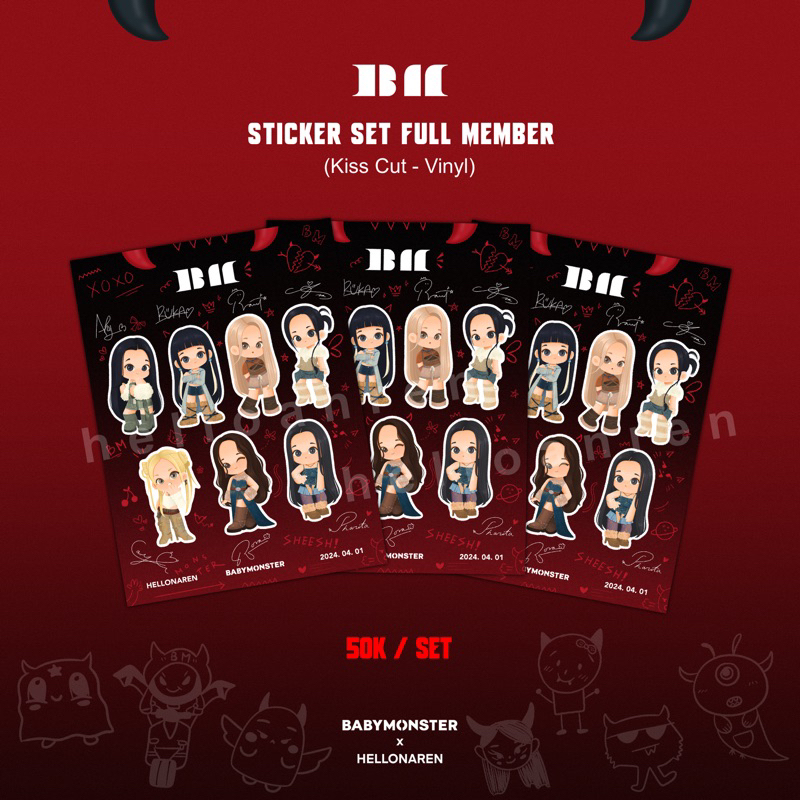 Jual Sticker Set Full Member | Shopee Indonesia