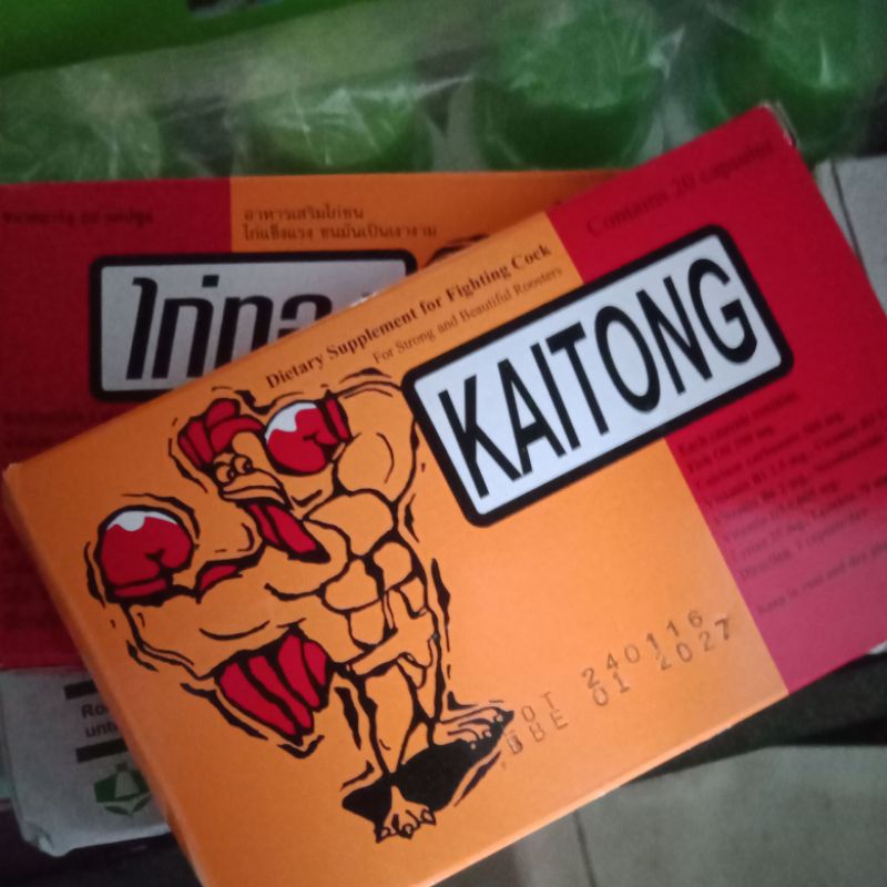 Jual Kaitong Suplemend And Minerals Vitamin Ayam Jago Laga 1 KAPSOL ...