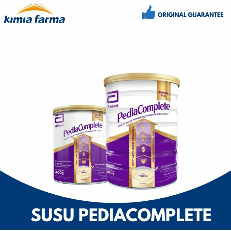 Jual PEDIACOMPLETE VANILLA 400GR // 850GR | Shopee Indonesia