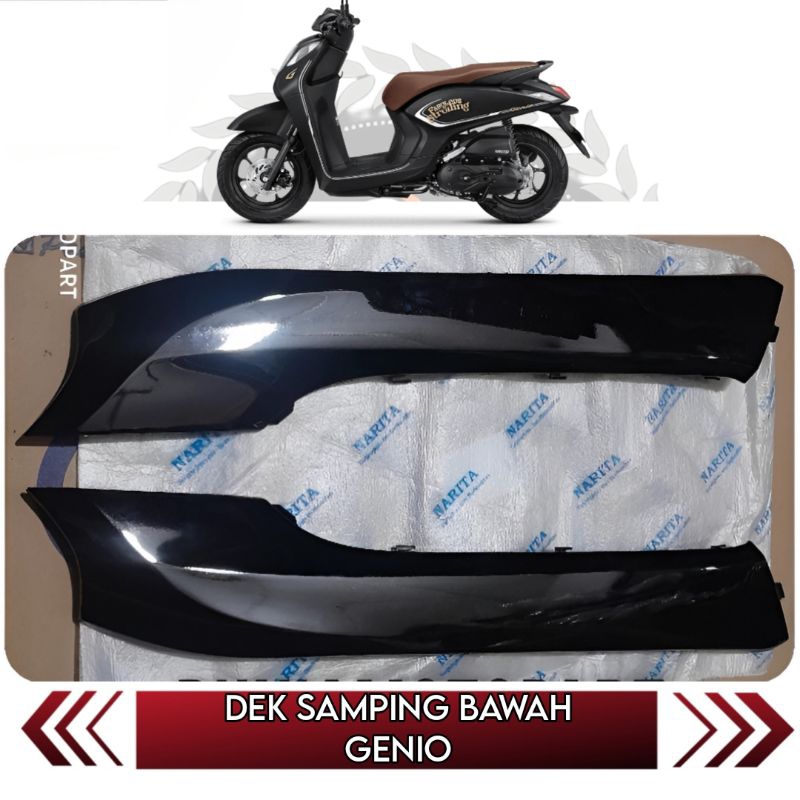 Jual Sayap Dek Bawah L/R Genio KOJ 2016-2019 Warna Hitam Set Kanan Kiri ...