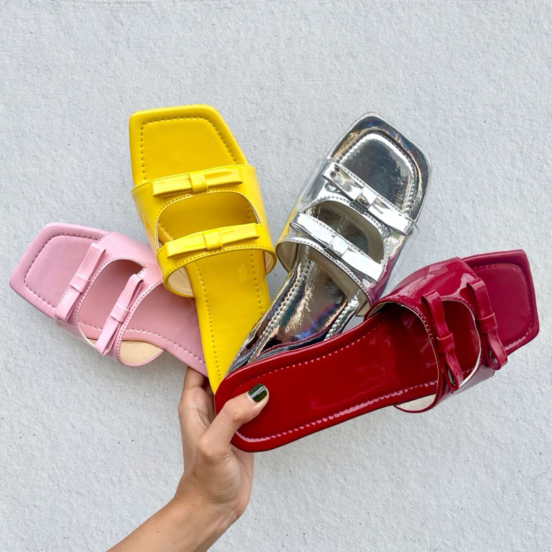 Jual sandal wanita flat HANNI CANDY sandal wanita terbaru | Shopee ...