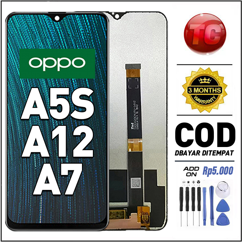 Jual Lcd Oppo A5s A12 A7 Original Touchscreen Fullset Asli Ori