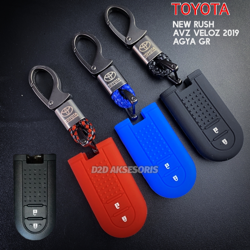 Jual Gantungan kunci kulit / sarung remote keyless cover casing MOBIL ...