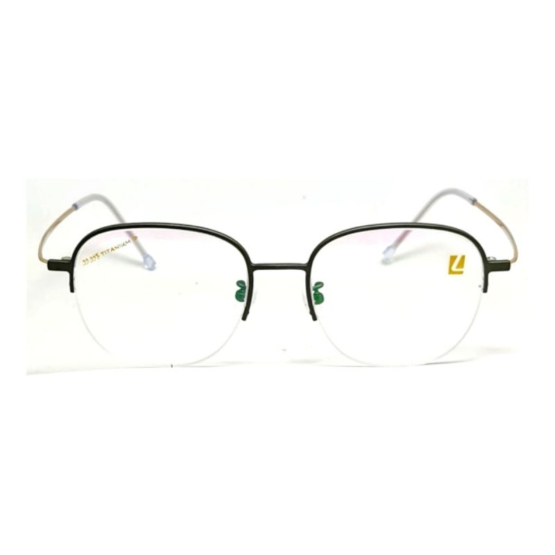Jual Frame Kacamata Leix original Titanium IP L1789 52-18-150 C03 matte ...