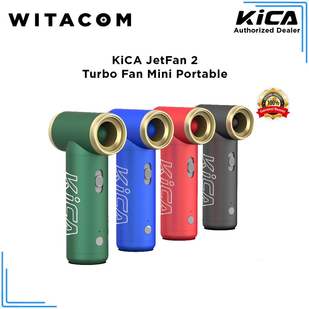 Jual KiCa Jet Fan Gen 2 Multifunction Fan Mini Portable - Original ...