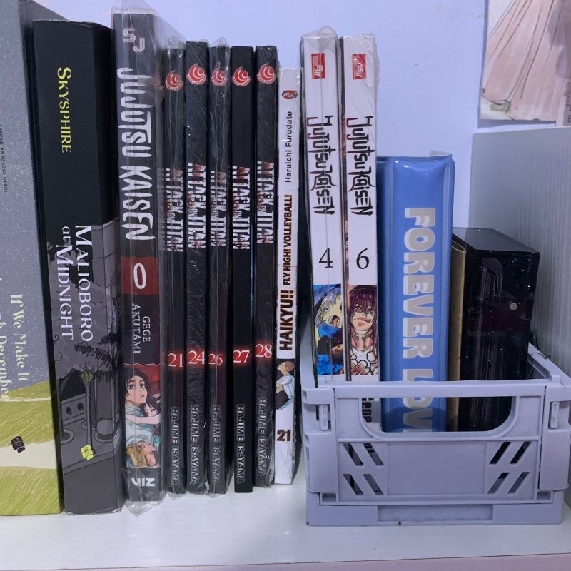 Jual preloved komik Attack on Titan AOT, Jujutsu Kaisen JJK (kolpri) | Shopee Indonesia