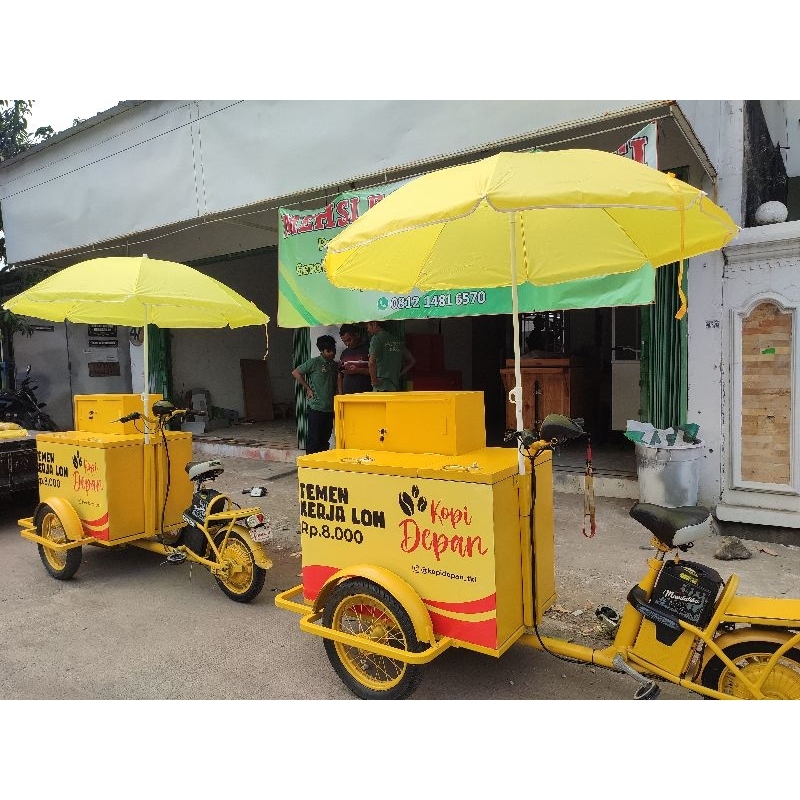 Jual Gerobak sepeda listrik kuliner ,minuman | Shopee Indonesia