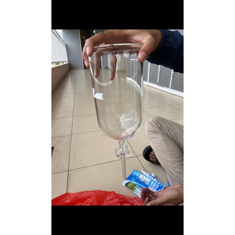 Jual tabung perkolasi kran teflon 19 | Shopee Indonesia