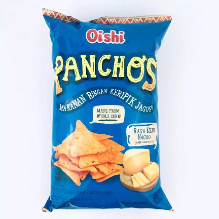 Jual BONANZA Oishi Panchos Keju Nacho 145gr Makanan Ringan Jajan ...
