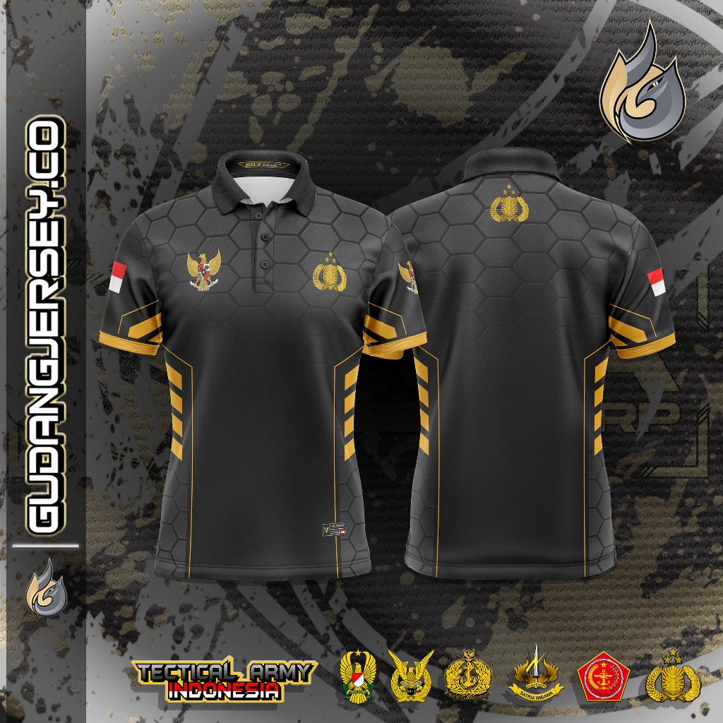 Jual JERSEY TNI AD / TNI AL / TNI AU / POLRI FREE CUSTOM LOGO | Shopee ...