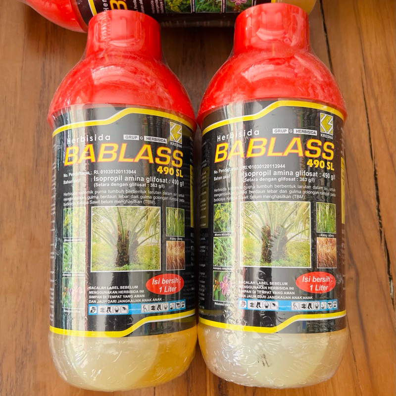 Jual herbisida bablass 490SL kemasan 1L | Shopee Indonesia