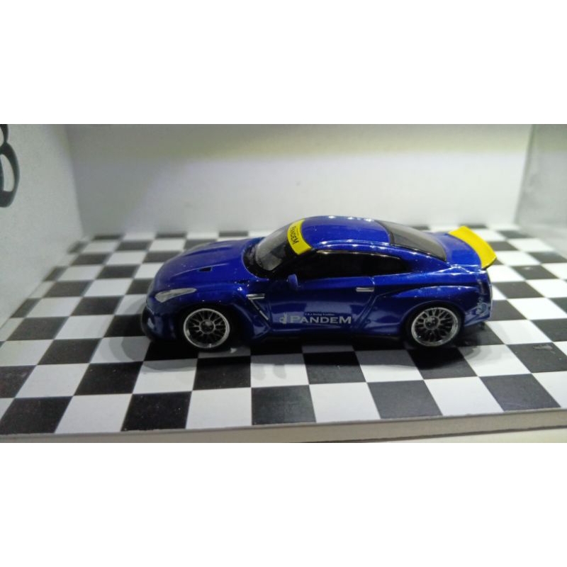 Jual MINI GT R35 BLUE (PANDEM) | Shopee Indonesia