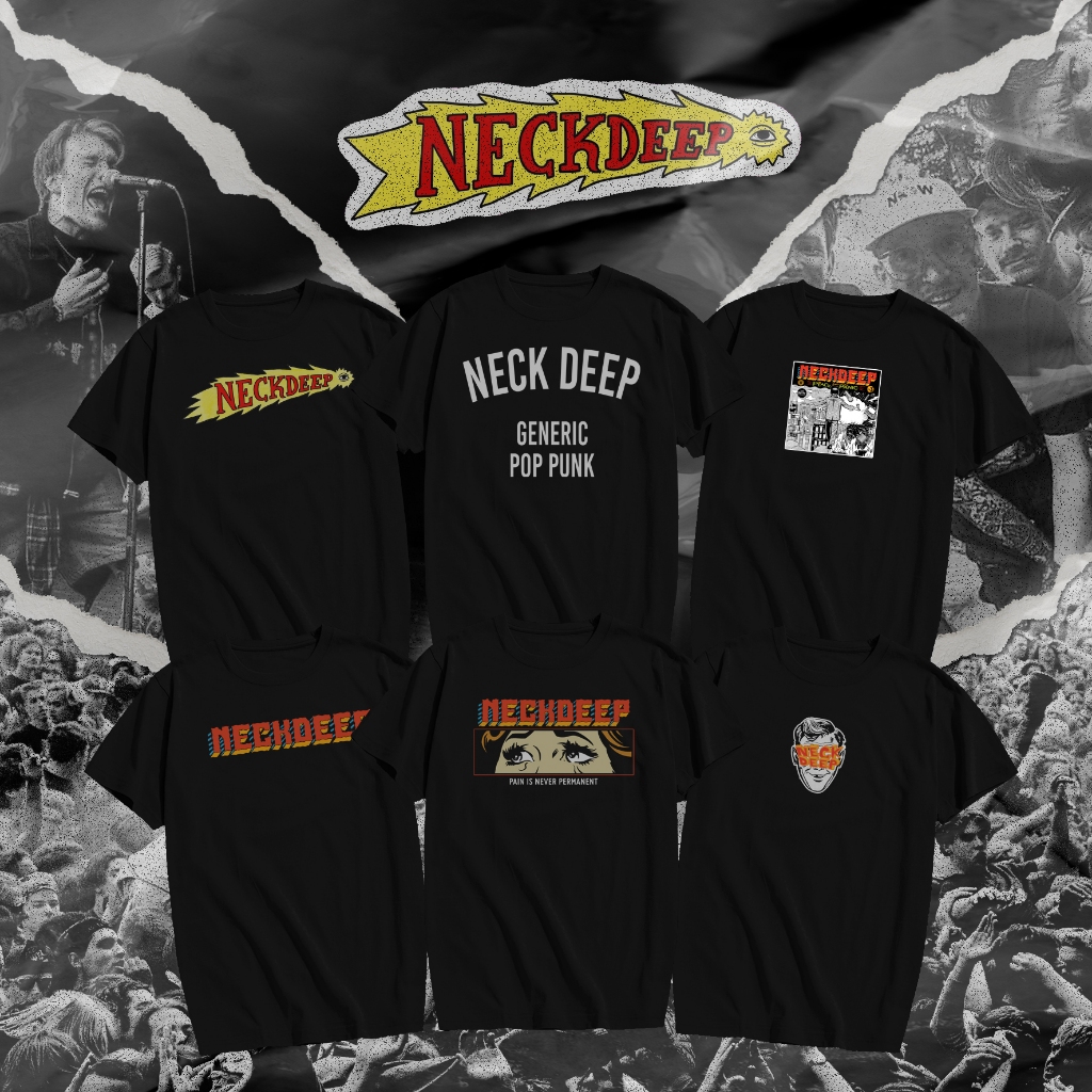 Jual KAOS BAND NECKDEEP SERIES | KAOS MUSIK | KAOS BAND ROCK | KAOS ...