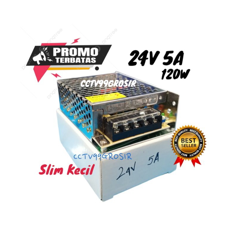 Jual Switching Power Supply PSU 24V 5A High Quality, 24 Volt 5 Ampere ...