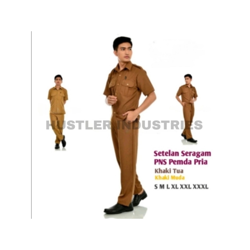 Jual SERAGAM PNS PREMIUM SERAGAM PEMDA BAJU PEGAWAI NEGERI SERAGAM ...