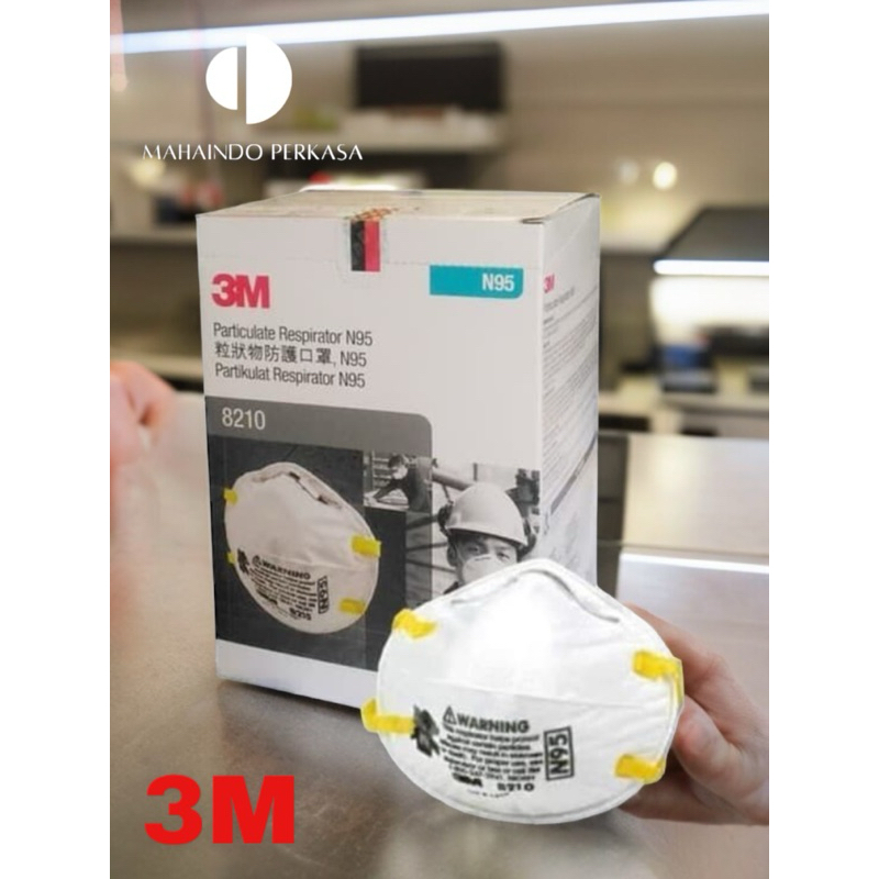 Jual 3M 8210 N95 Particulate Respirator 1 Box 20 pcs | Shopee Indonesia