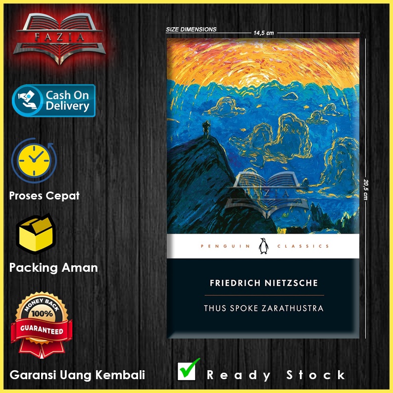 Jual TERBATAS EngIndo Thus Spoke Zarathustra by Friedrich Nietzsche | Shopee Indonesia
