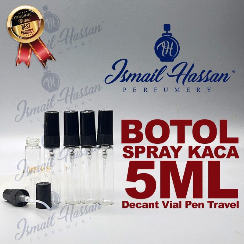 Jual Botol Spray Kaca Ukuran 5Ml Decant Parfum Vial Travel | Shopee ...