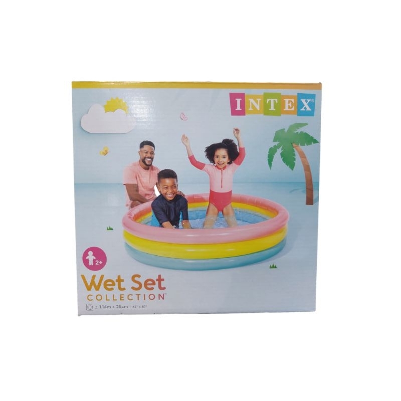 Jual Kolam renang anak Intex Sunset Glow Pool 57412 | Shopee Indonesia