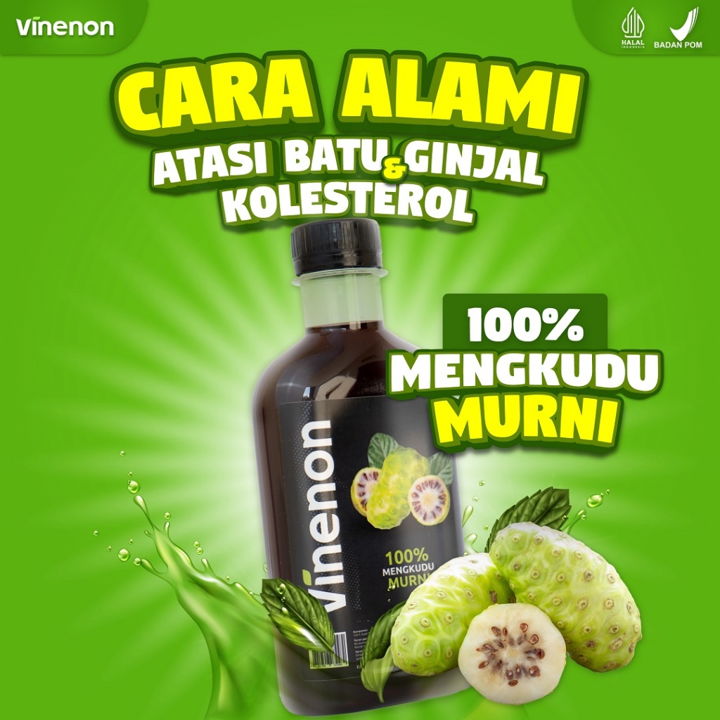 Jual VINENON Cuka Mengkudu Untuk Hancurkan Batu Ginjal Atasi Asam Urat ...