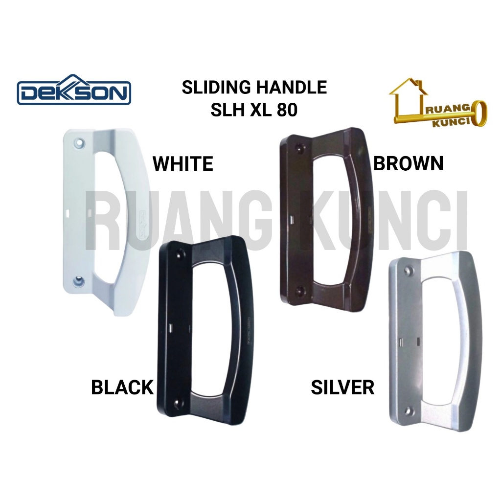 Jual Handle Pintu Sliding Aluminium Dekkson XL 80 Tarikan Pintu Geser ...