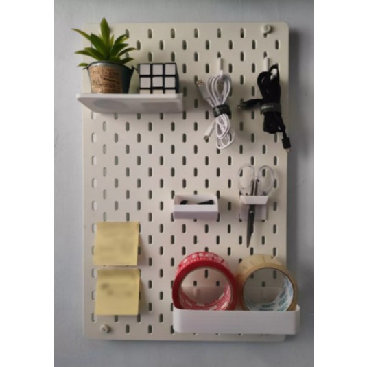 Jual Pegboard Kotak Organizer Ukuran Large - Aksesoris Papan Berlubang ...