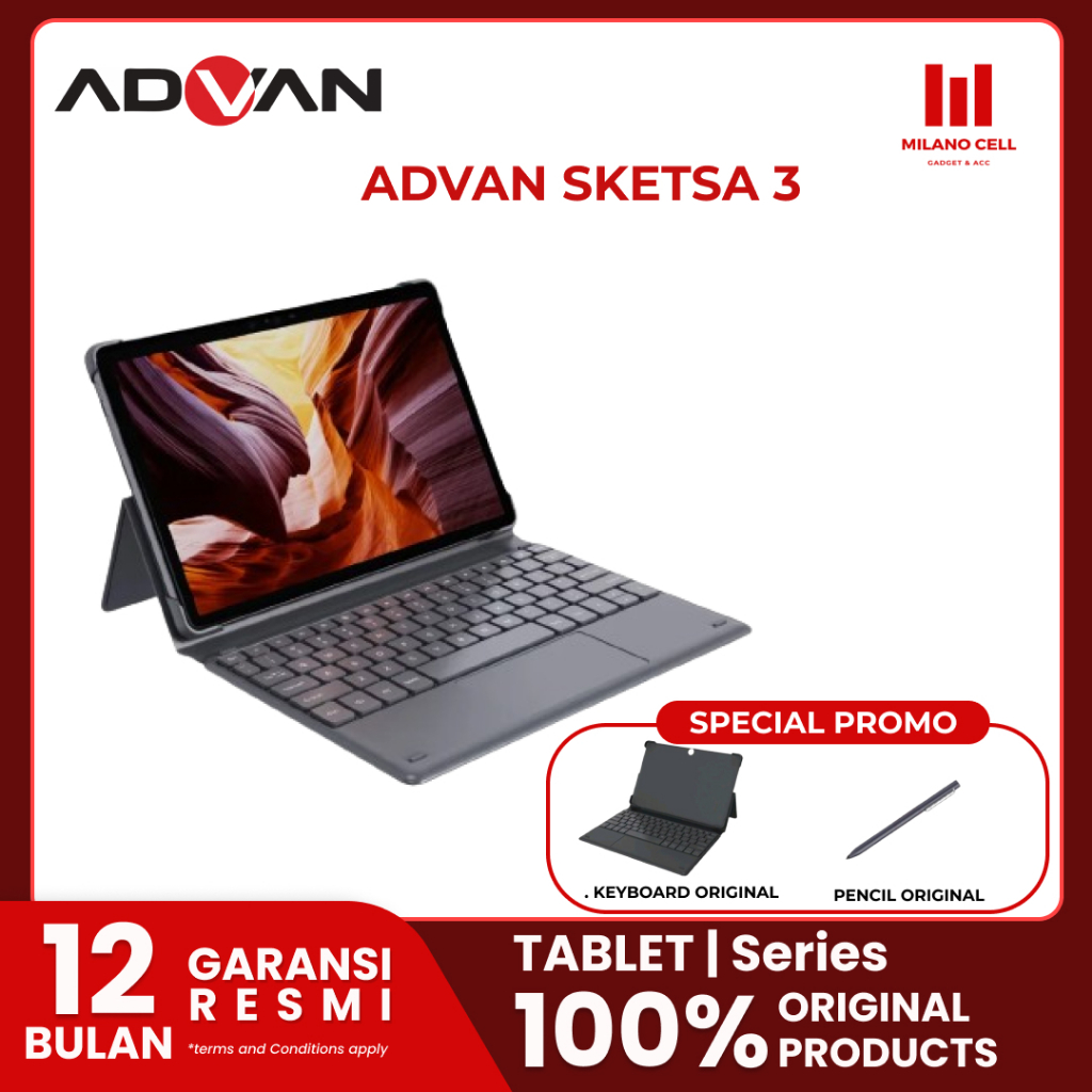 Jual Advan Tab Sketsa 3 6/128GB UNISOC Tiger T606 Garansi Resmi ...