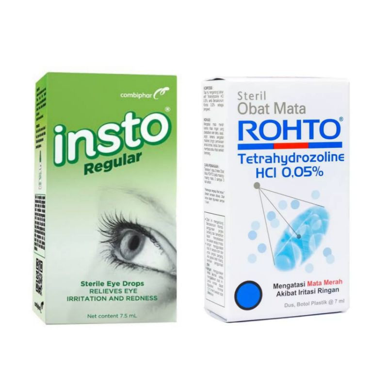 Jual Rohto / Insto Obat Tetes Mata Steril | Shopee Indonesia