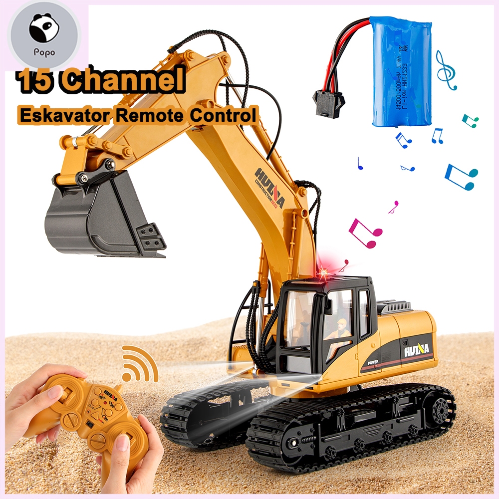 Jual Eskavator Remote Control Besar 15 Channel 3 in 1 Ekskavator Paduan ...