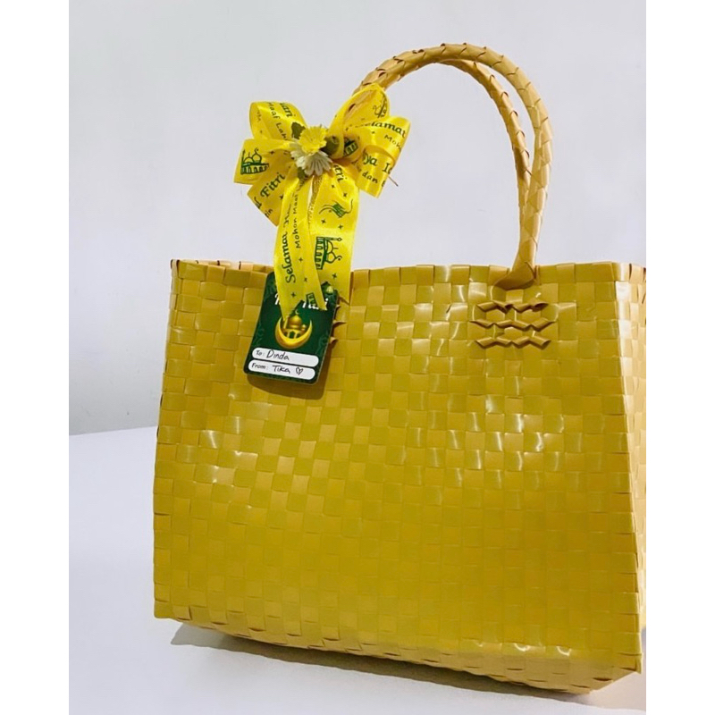 Jual READY STOK!! tas anyaman / tas hampers , tas ukuran sedang, tas ...