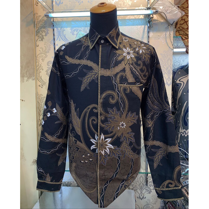 Jual NEW!! kemeja batik smock bordir premium / hem batik smock premium ...