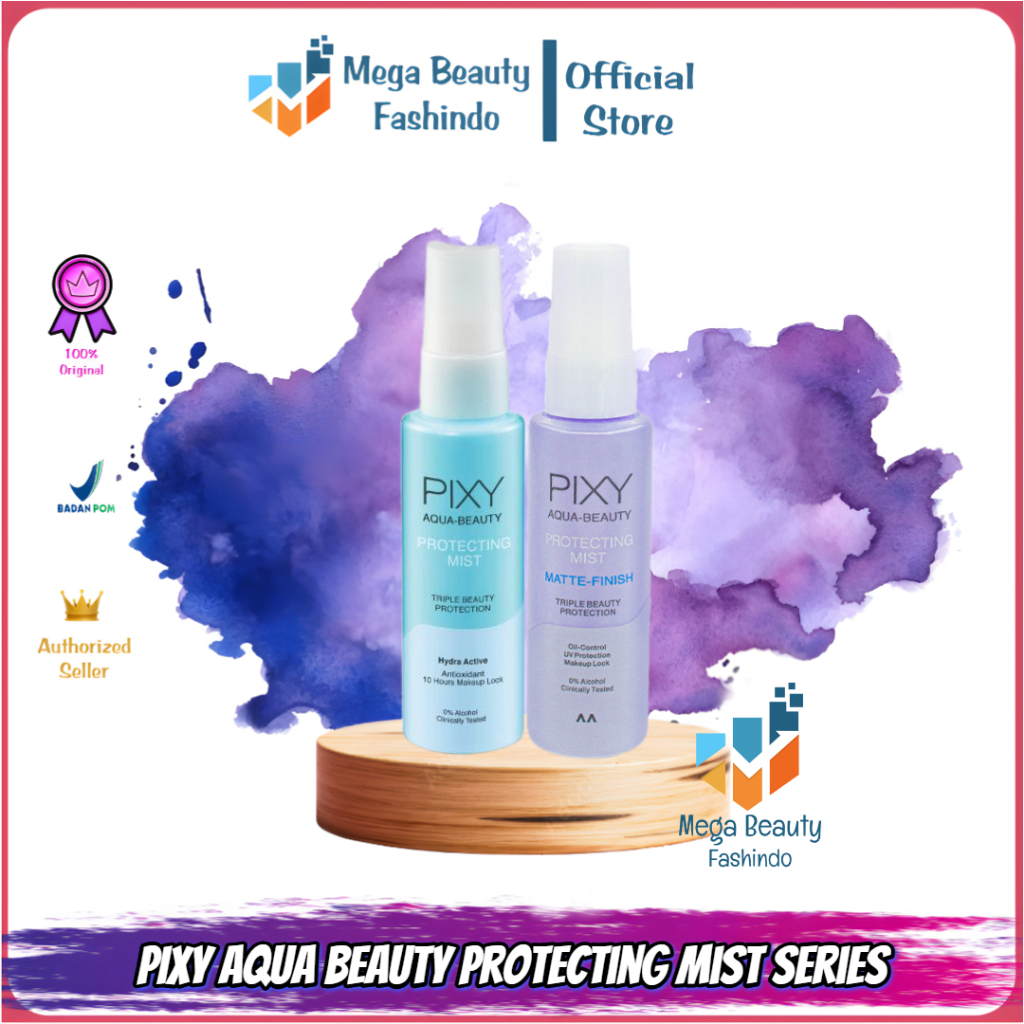 Jual PIXY Aqua Beauty Protecting Mist Series | Matte Finish 60ml ...