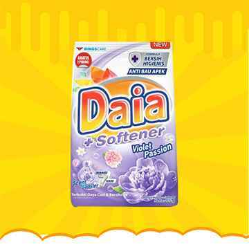 Jual Daia Powder Detergen Violet 800 gr | Shopee Indonesia