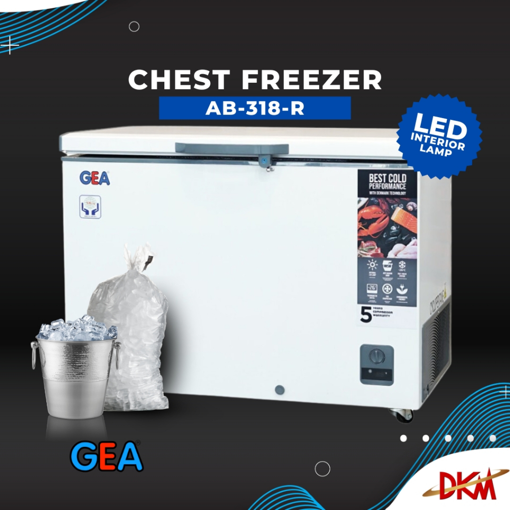 Jual Chest Freezer GEA AB-318R / AB 318 R Freezer Daging 318 Liter ...