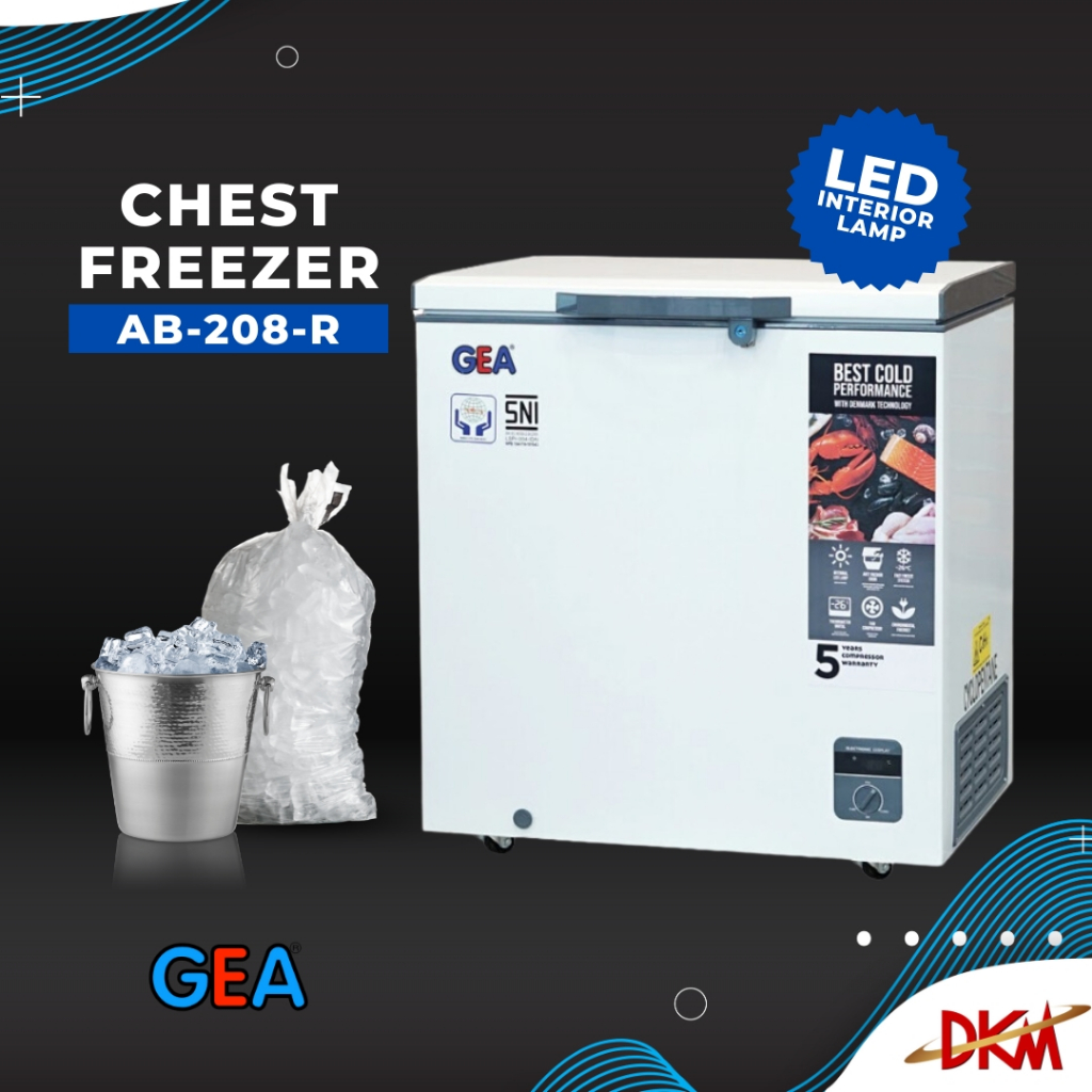 Jual CHEST FREEZER GEA AB-208-R / FREEZER BOX AB 208 / Freezer 200 ...