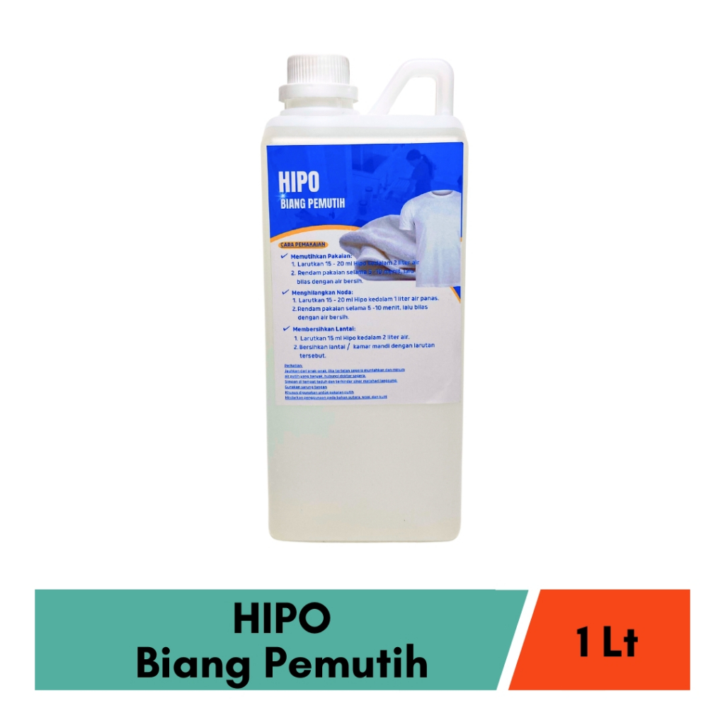 Jual Hipo Biang Pemutih 1 Liter | Shopee Indonesia