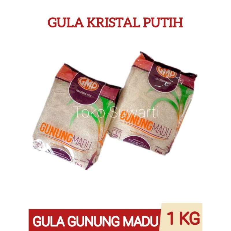 Jual Gula kristal Putih GMP 1kg | Shopee Indonesia