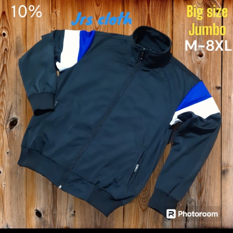 Jual jaket tracktop pria vintage big size jumbo M-8XL sport | Shopee ...